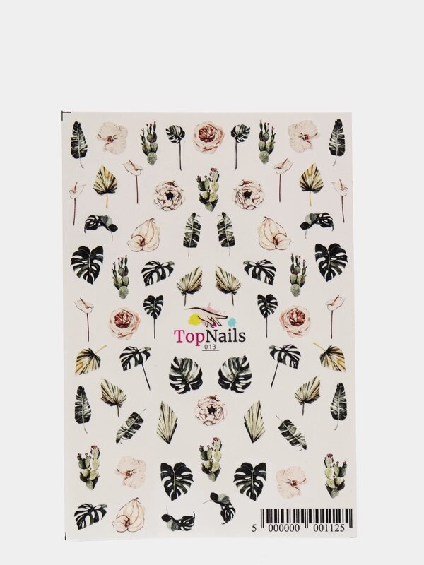 Слайдер/Top Nails/(водные наклейки) для дизайна ногтей. На любой фон