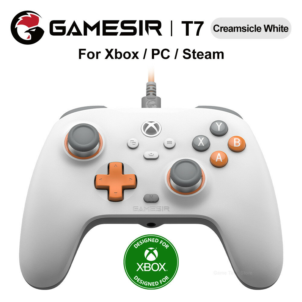 Игровой контроллер GameSir T7, проводной, с эффектом Холла, JoySticks, для Xbox, PC, Windows, Steam