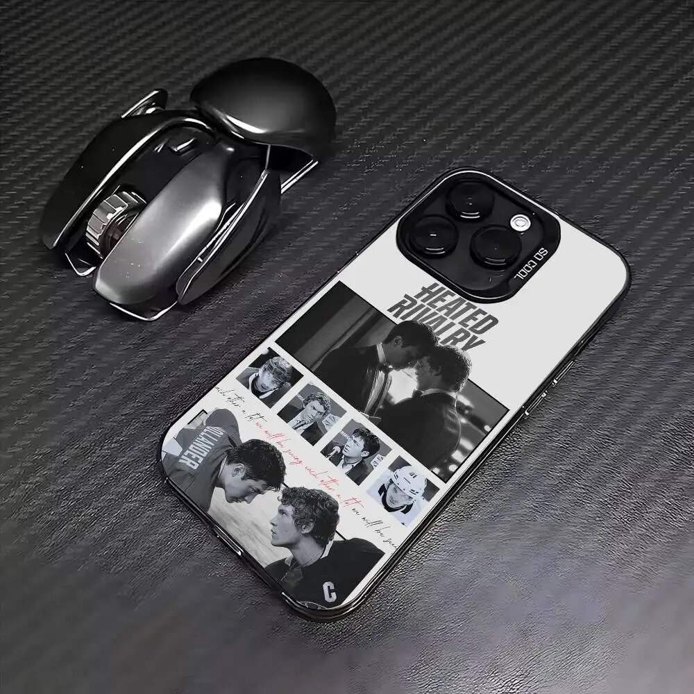 Чехол для телефона Rivalry с подогревом TV H для iPhone 17,16,15,14,13,12,11 Plus, цветной посеребренный внутренний чехол Pro Max Черный, z3, iPhone17PRO