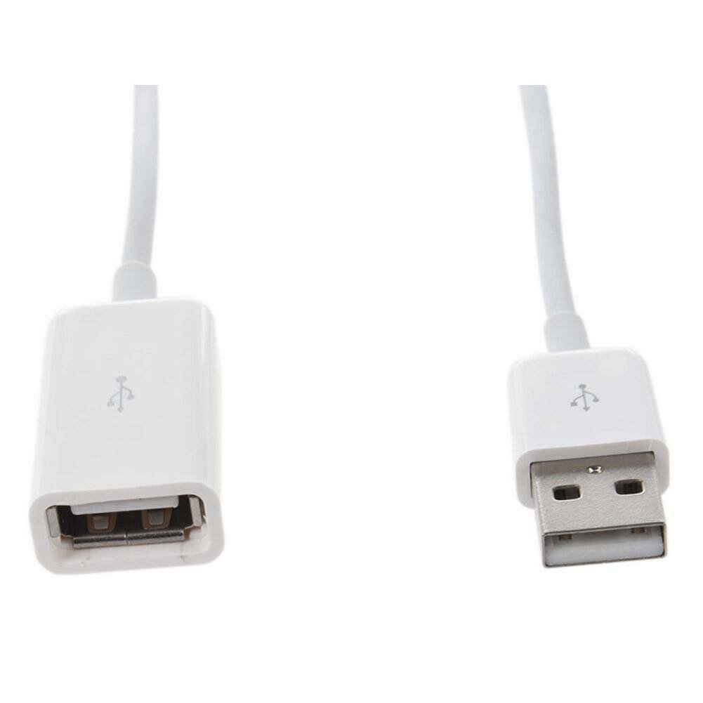 USB-удлинительный кабель, штекер и гнездо.