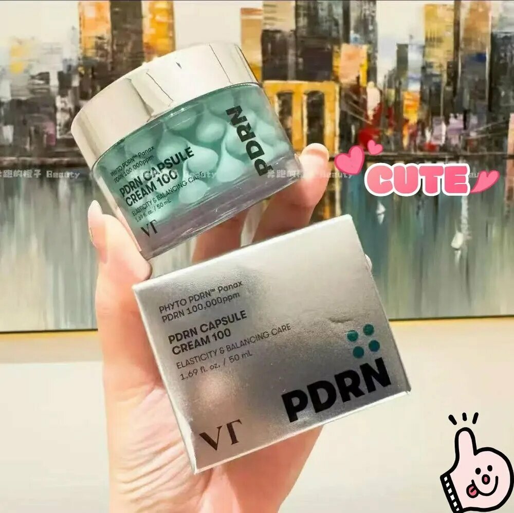 VT COSMETICS Увлажняющий капсульный крем с пдрн PDRN Capsule Cream 100 ppm, 50 мл