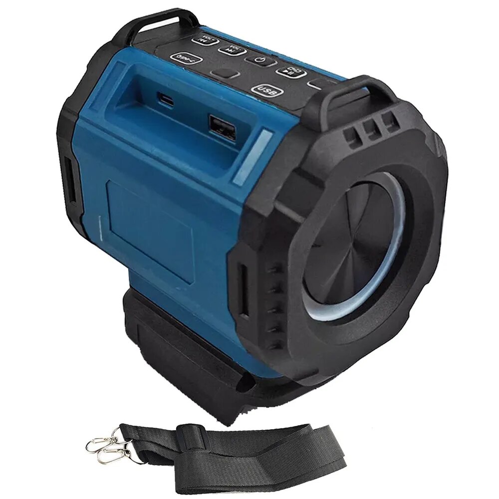 Портативная беспроводная Bluetooth-колонка с басом питание от 18V