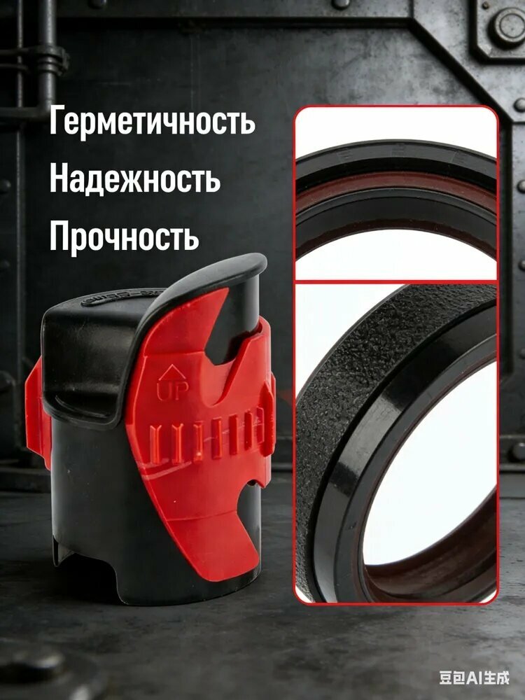 Очиститель сальников вилки для пера мотоцикла (45-55мм), красный
