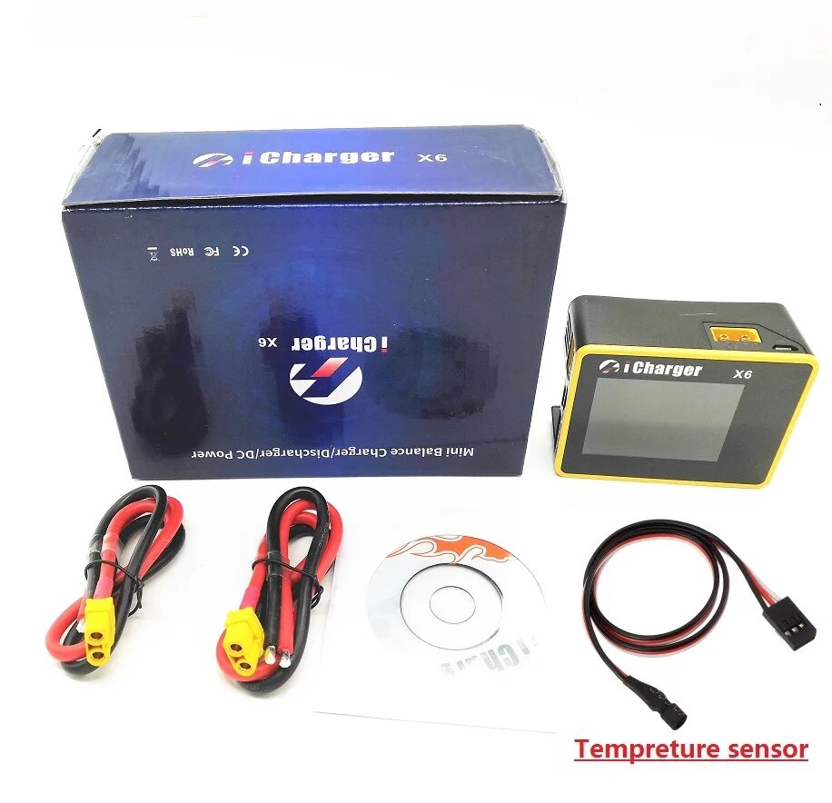 ICharger X6 800W зарядное устройство для Li-ion, Color: X6 collocation