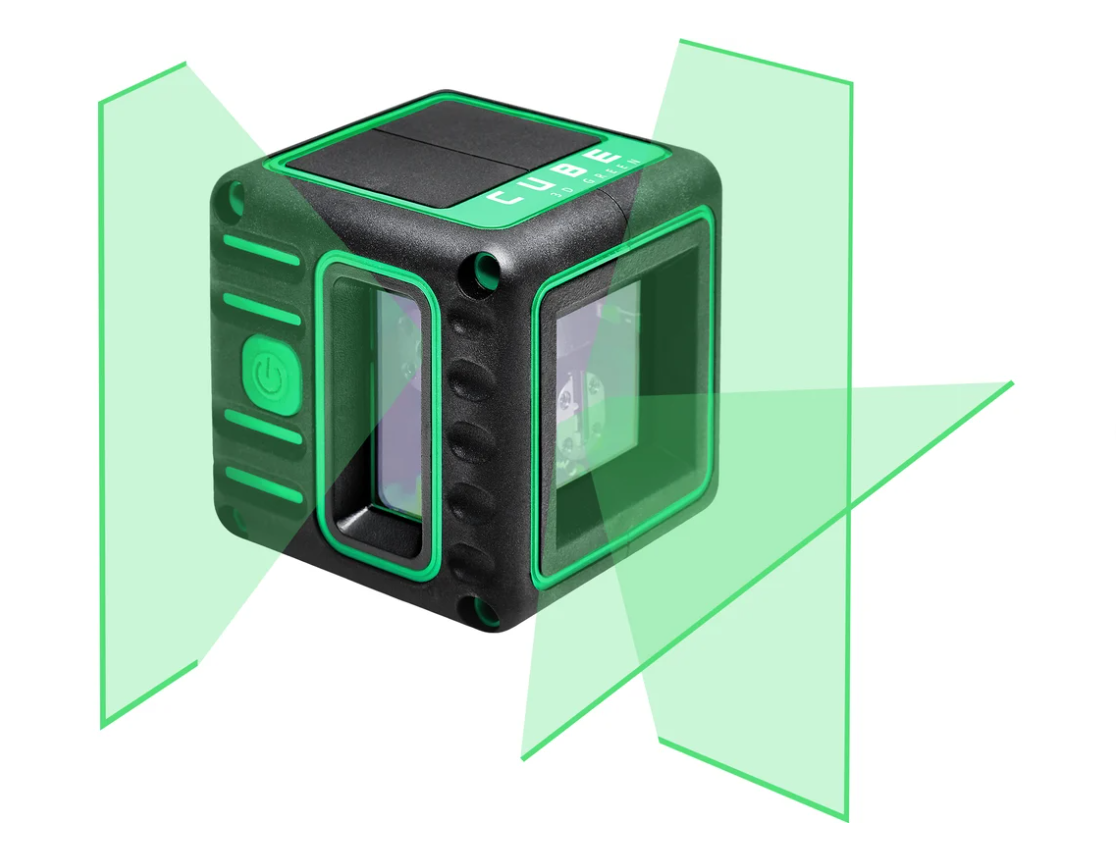 Лазерный уровень ADA CUBE 3D GREEN Basic Edition (А00766)