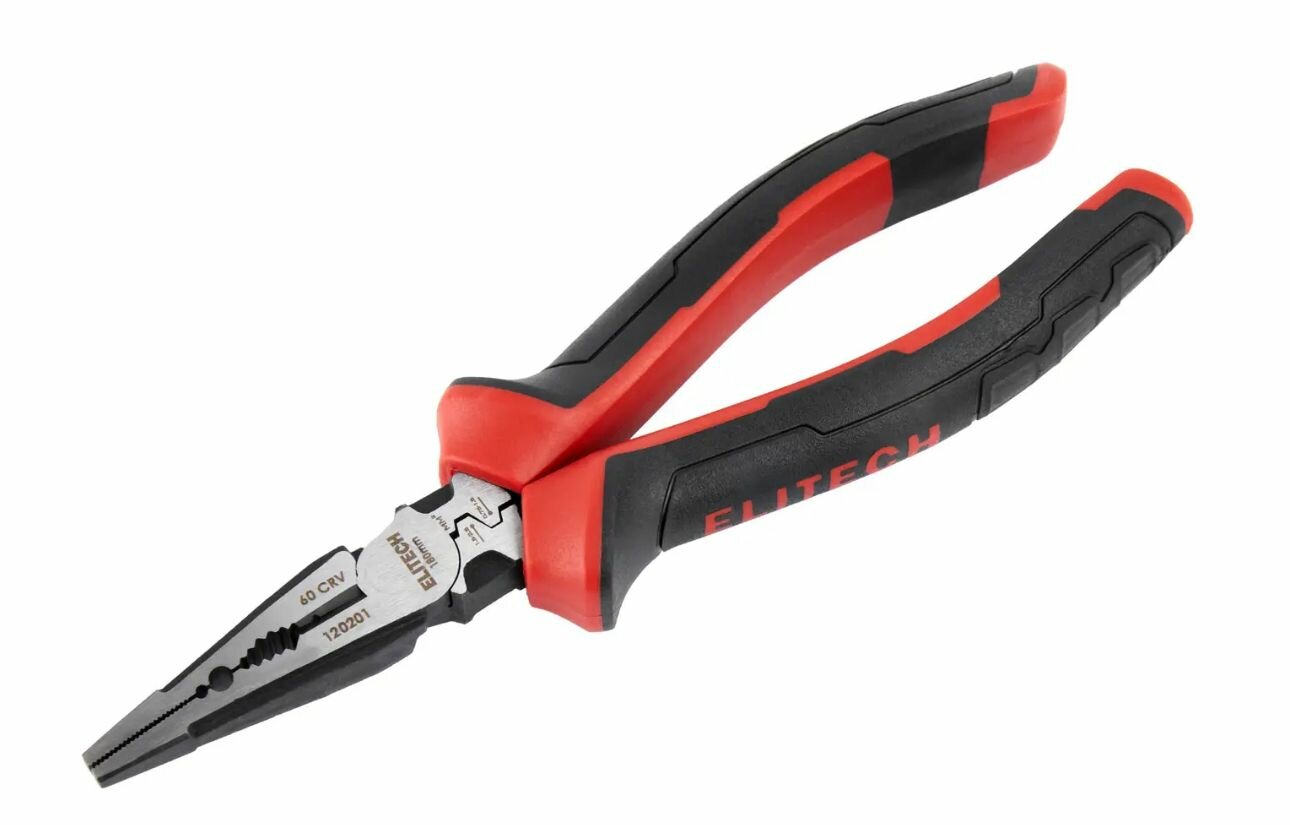 Длинногубцы Elitech 120201 180 мм