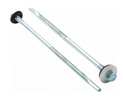 Саморез для сэндвич-панелей Starfix 6.3/5.5х280 мм цинк, (500 шт в коробе)