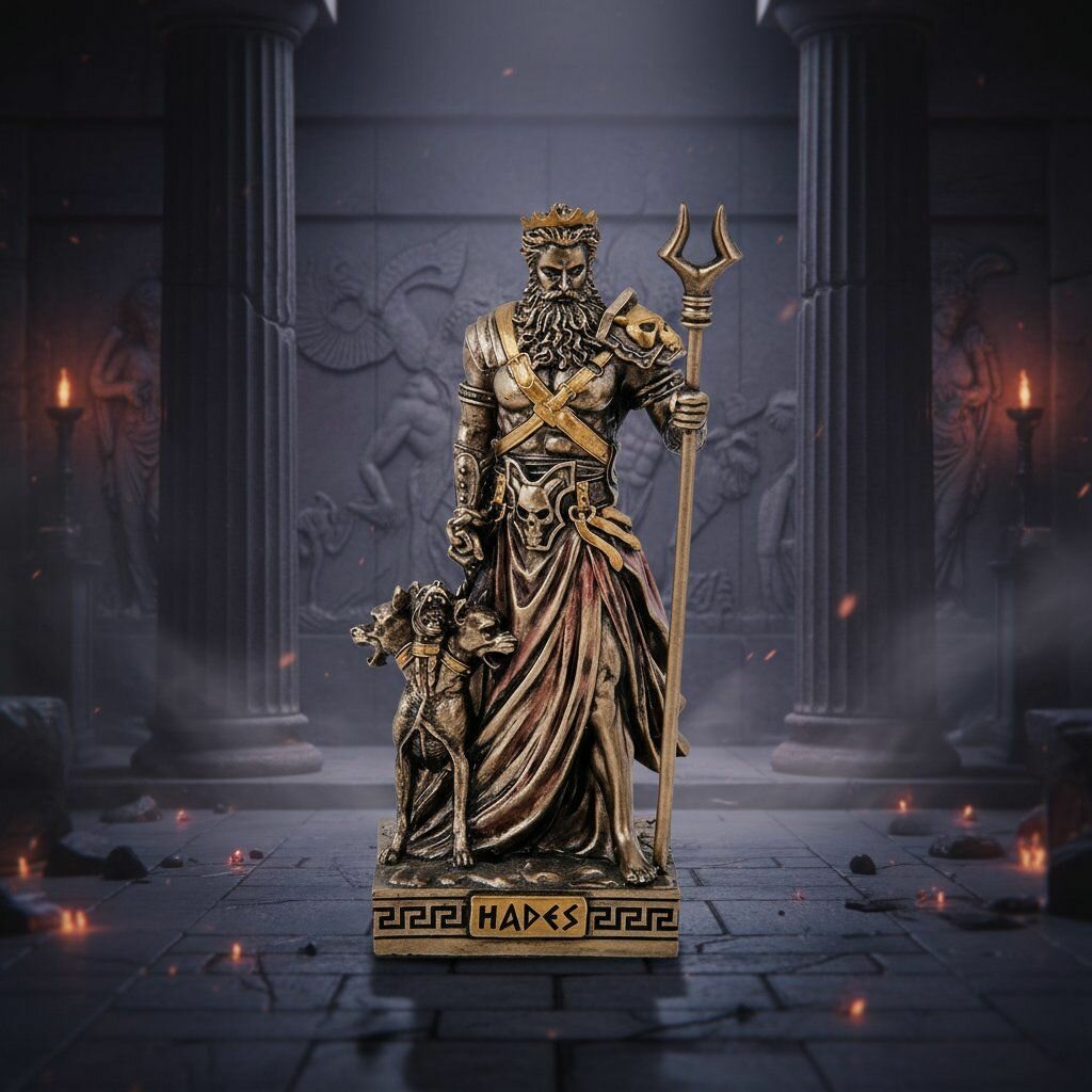 Статуэтка Гадес (Аид) - верховный бог смерти и подземного царства мертвых