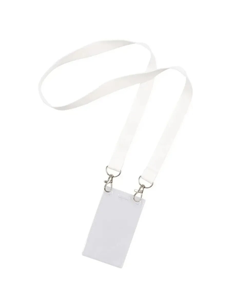 Вертикальный прозрачный карман для бейджа