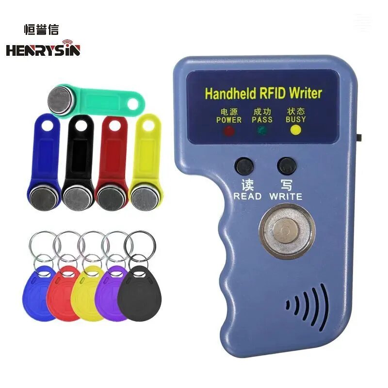 RW1990 TM Копир RFID Дубликатор Считыватель TM1990 ibutton DS-1990A Портативный I-Button 125 кГц T5577 EM4305 EM4100 Карточка с ключами