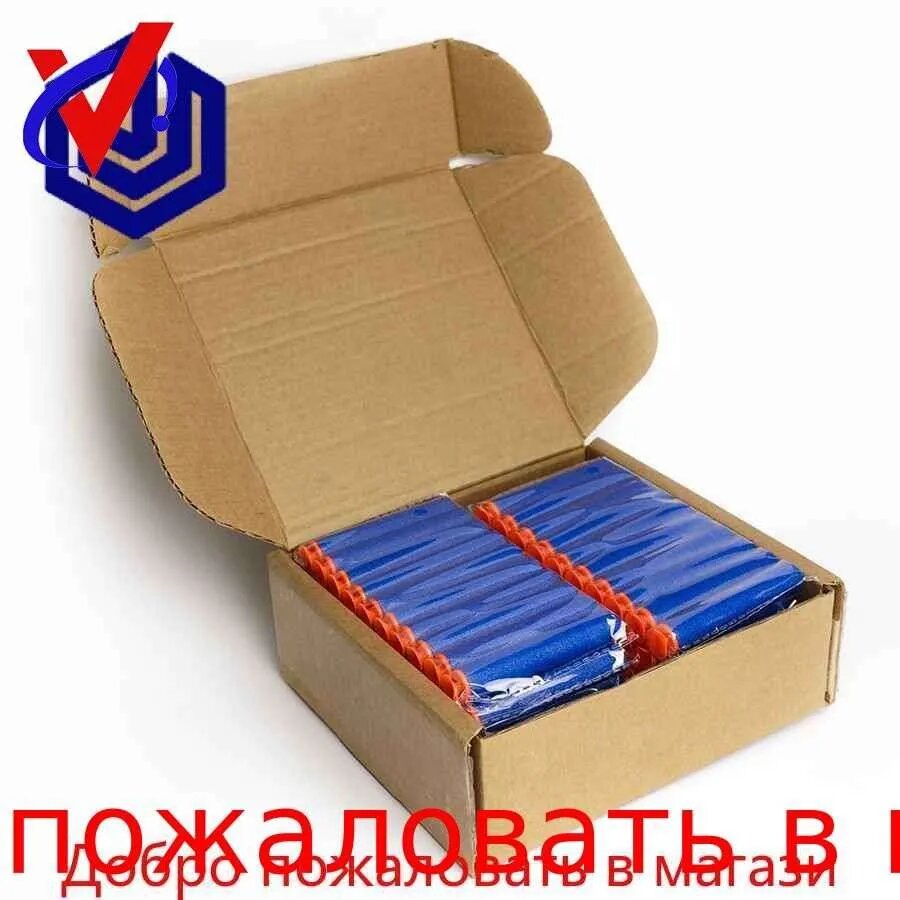 Пули нерф c присоской, липучкой 100 шт, патроны, стрелы, для nerf, для бластера