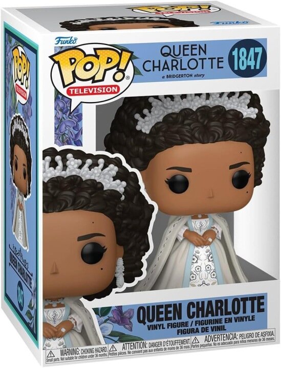 Фигурки Funko Pop TELEVISION Bridgerton - Коллекционная фигурка Queen Charlotte/Королева Шарлотта - Фанко 1847