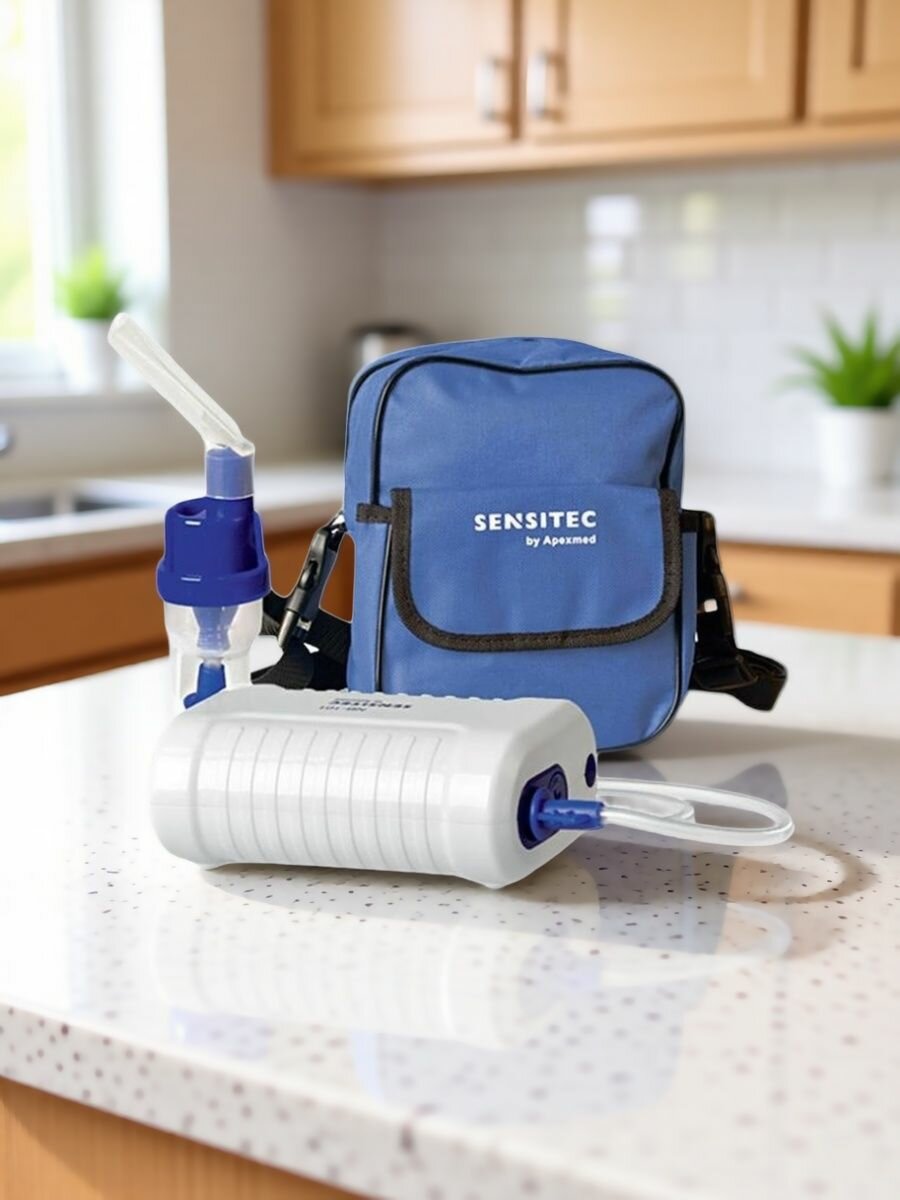 Небулайзер компрессорный Sensitec NB-101 портативный в сумке