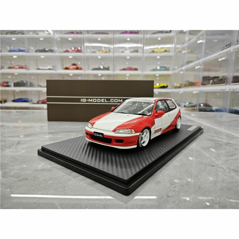 Машинка Ignition Model 1:18 Honda CIVIC EG6 Модель из смолы
