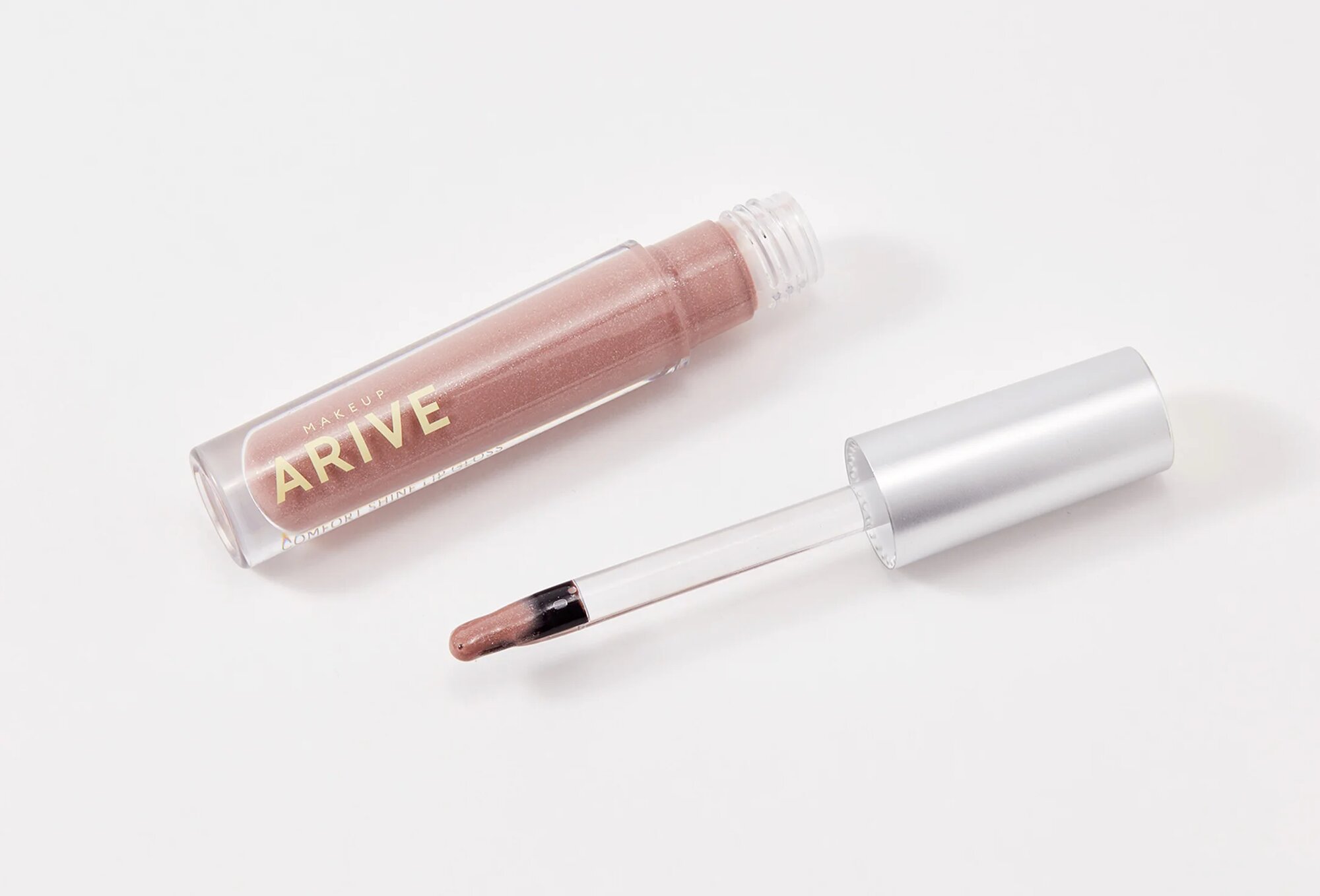 Блеск для губ ARIVE MAKEUP Comfort Shine 03, легкий аромат, питание, шиммер