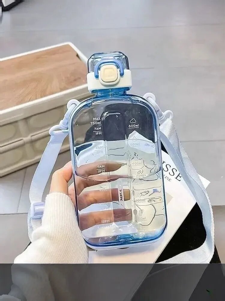 Фляга 750 мл, светло-синий