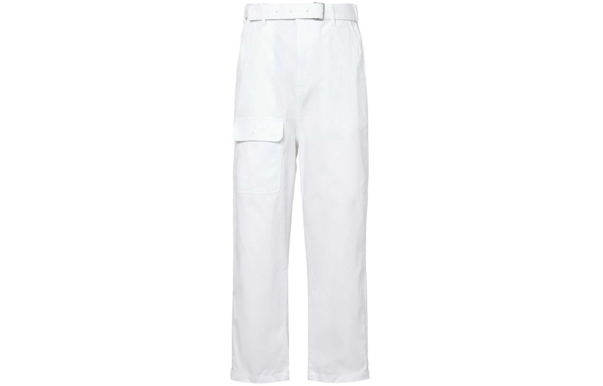 Брюки карго женские Dickies 8781078 белые, умеренного прямого кроя, 26 EU