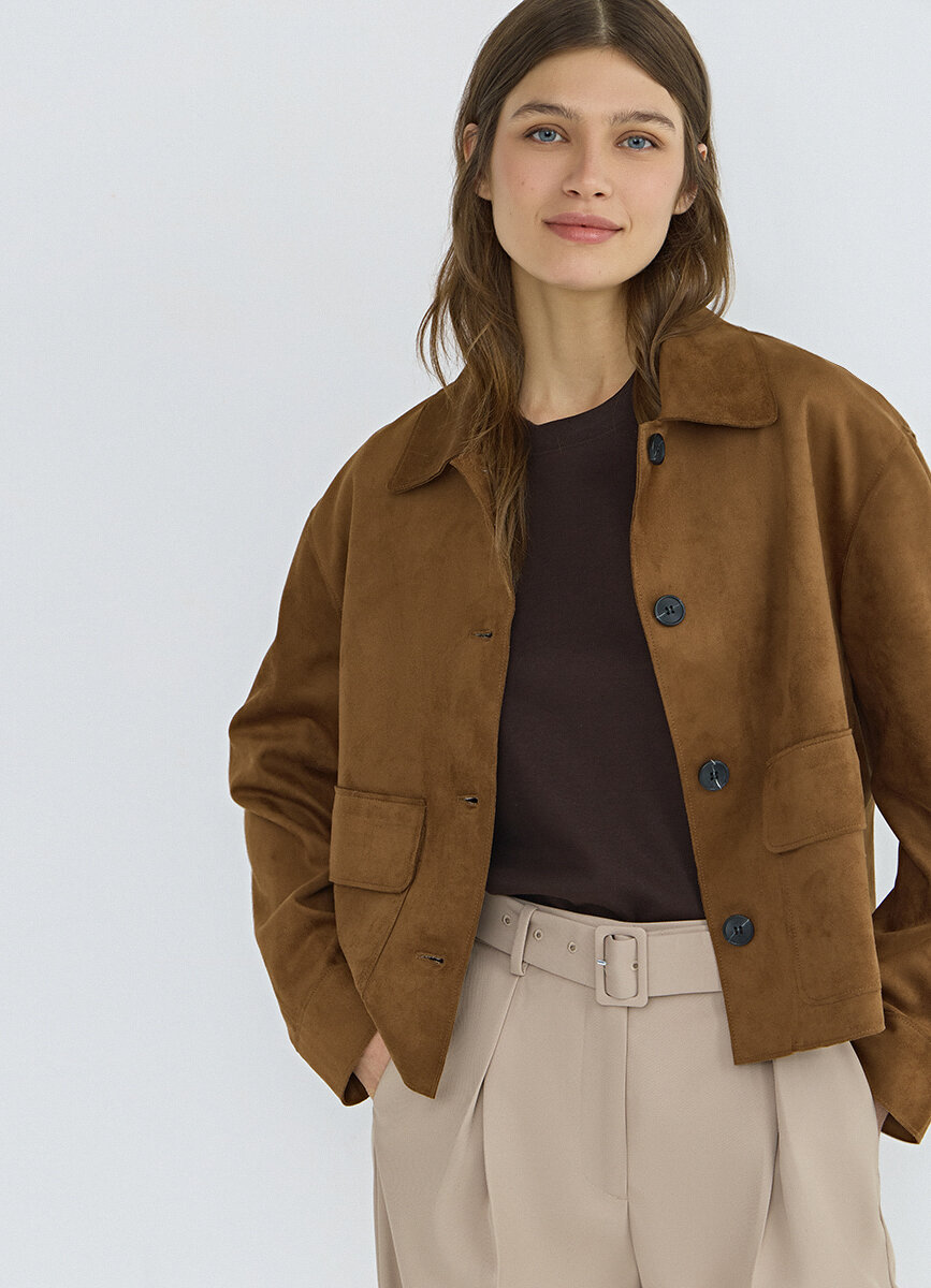 Куртка кожаная