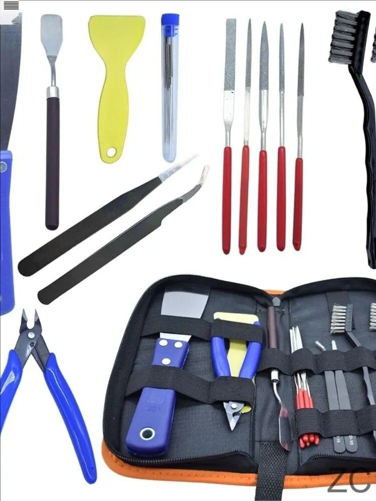 Расходник для печати, Набор инструментов для 3D-принтера, Черный (black)