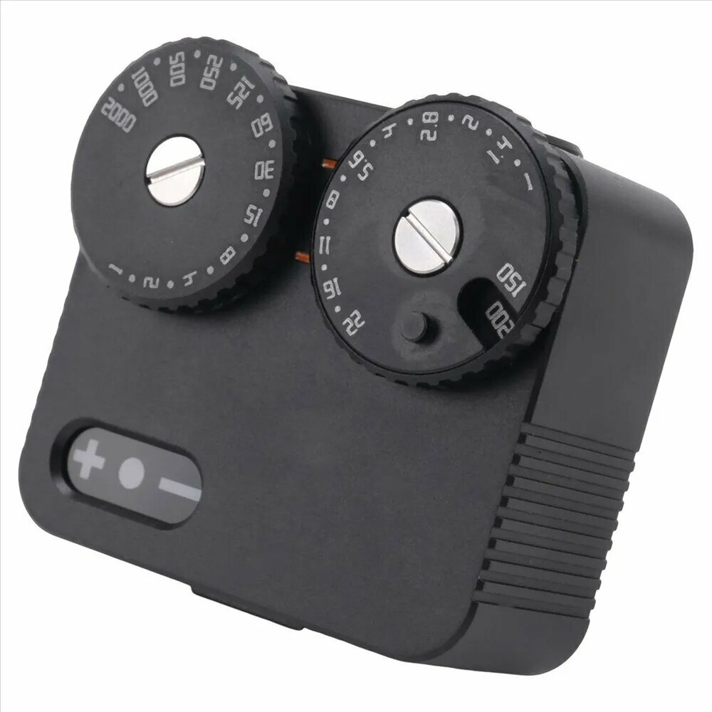 Холодный башмак экспонометра II для пленочных зеркальных фотокамер, 12 аксессуаров для фотосъемки с разной выдержкой (черный)