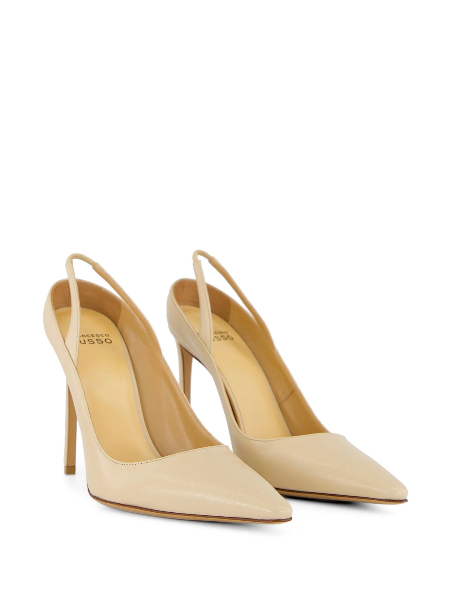 Туфли Francesco Russo Slingback pointed pumps, размер 38,5, разноцветный — фото 1