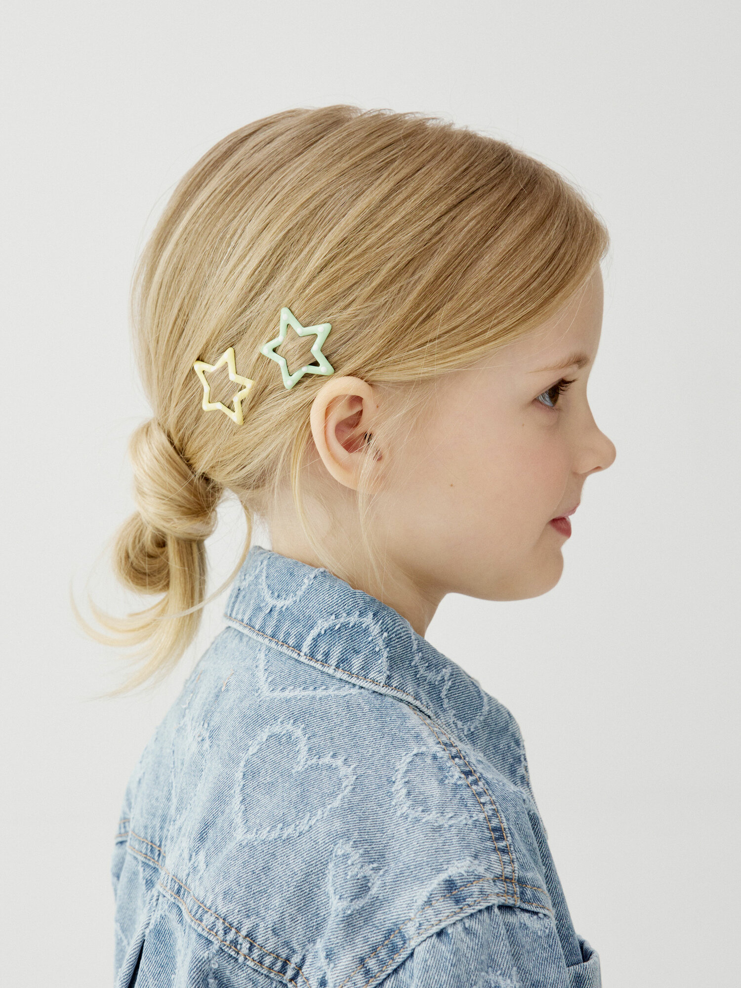 Заколки клик-клак для волос в наборе из 4 шт. SELA, для девочек