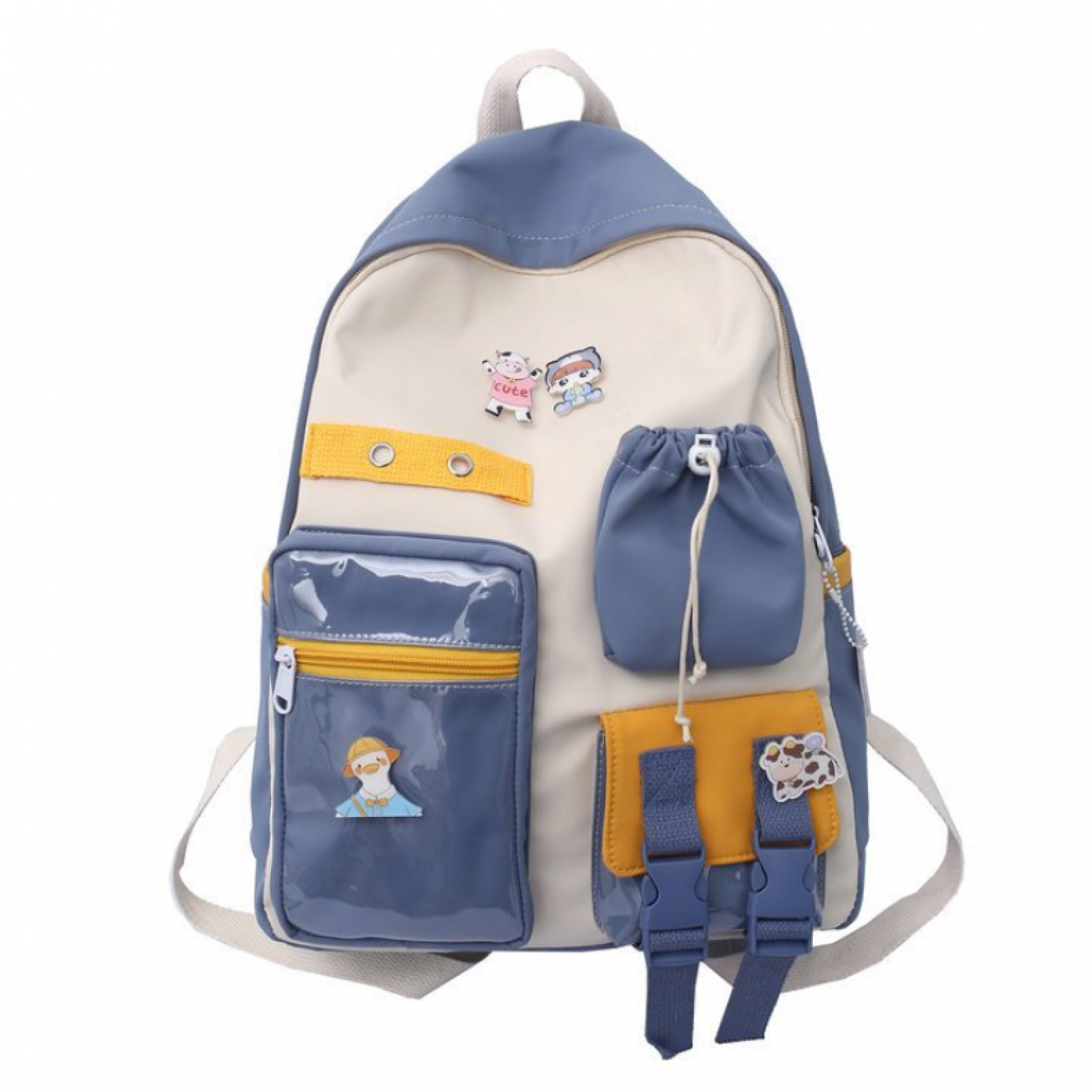 Рюкзак MyPads M159-323 из непромокаемого нейлона для ноутбуков 14-16" Acer, Honor, Xiaomi, MSI, Macbook