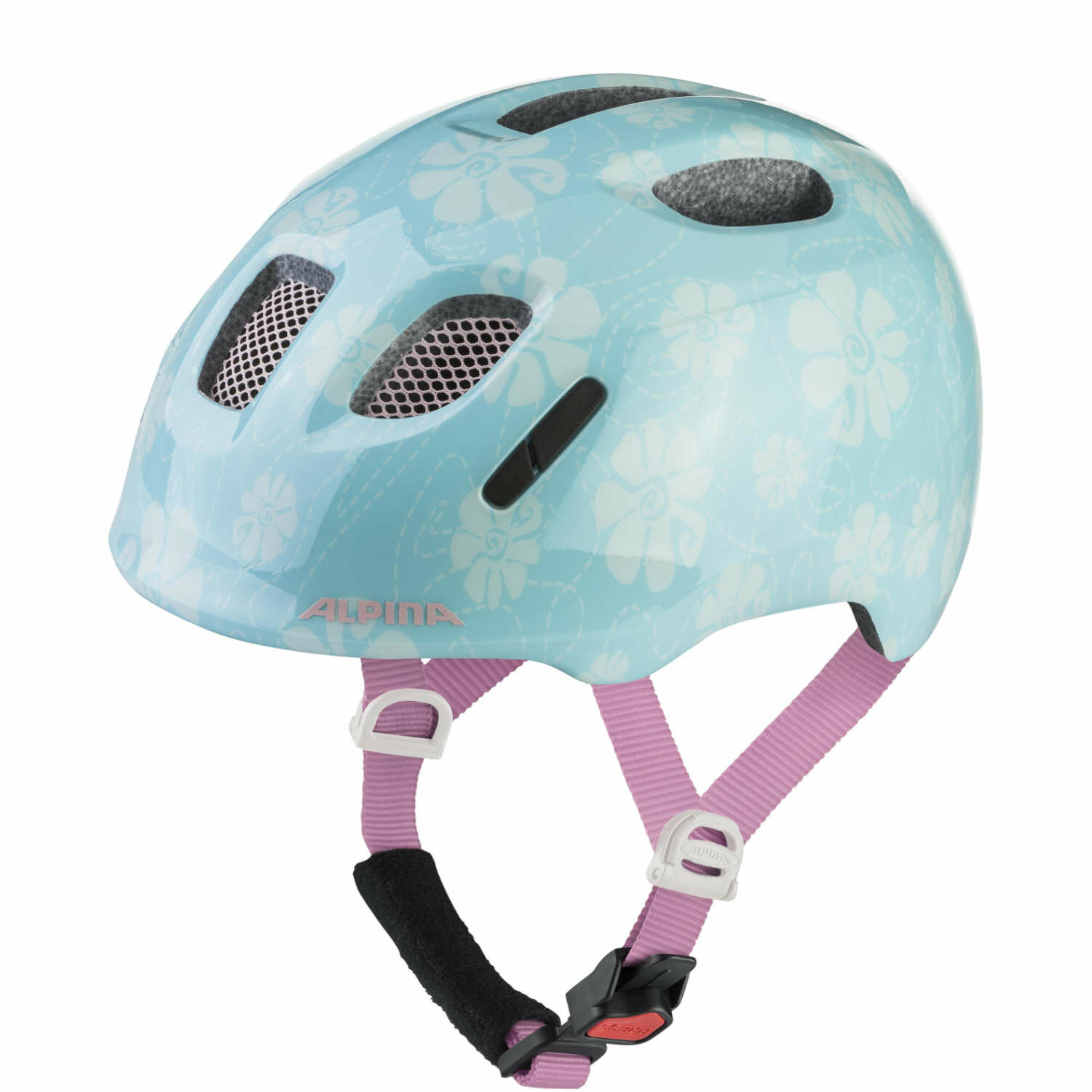 Велошлем ALPINA Ximo 2 Aqua Rose Flower Gloss (см:49-54)