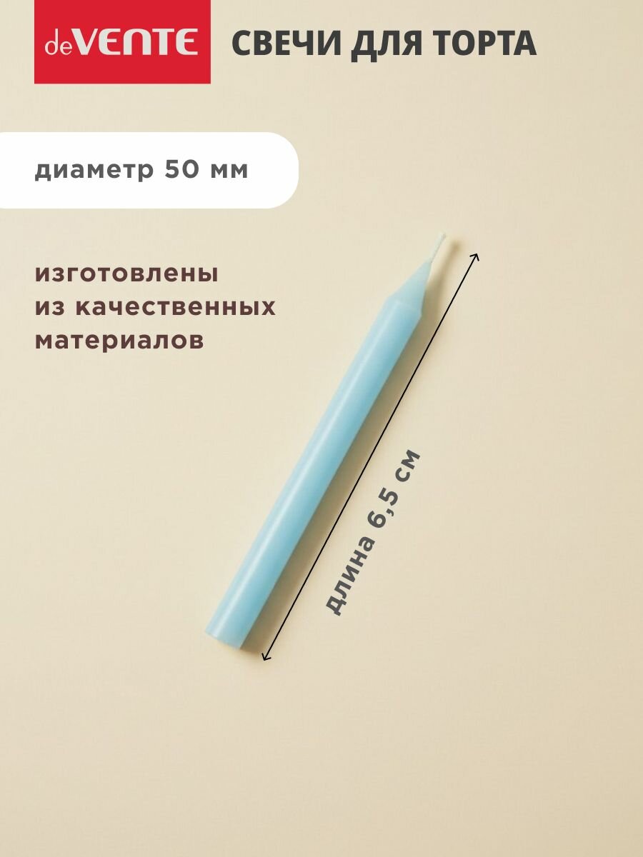 Набор свечей для торта — фото 1