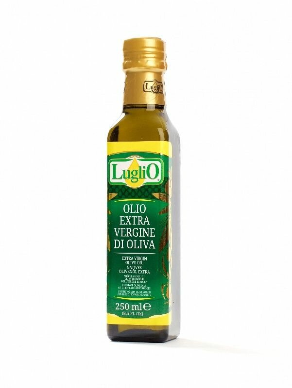 Масло LugliO оливковое Extra Vergine (AA632) /стекло/ 0,25л