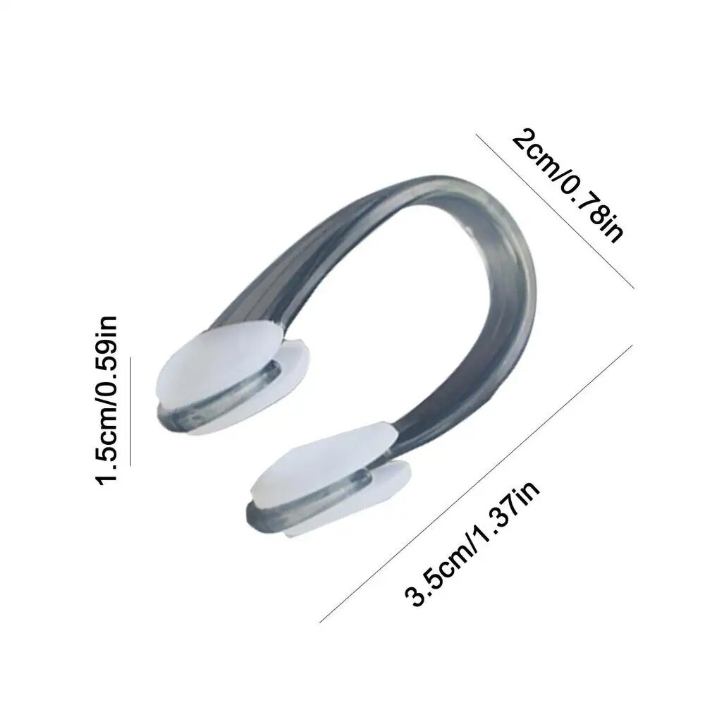 Зажим для носа Swimming Nose Clip Black