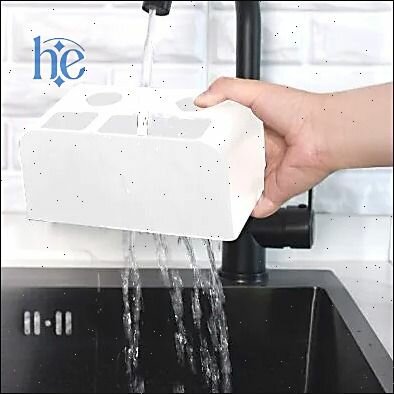 DE.HOME Диспенсер двойной для кухни 2х350мл, в комплекте с губкой, белый