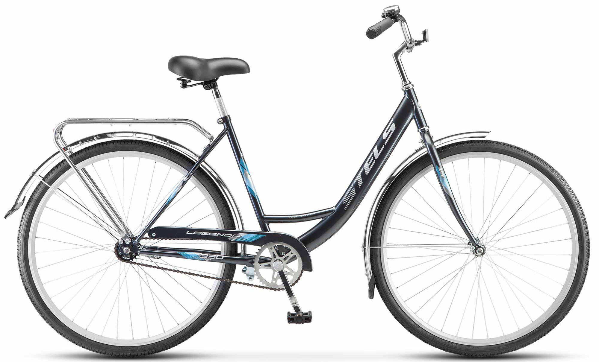 Женский велосипед Stels Legenda 330 Z010 (2025) 20" Темно-серый (178-185 см)