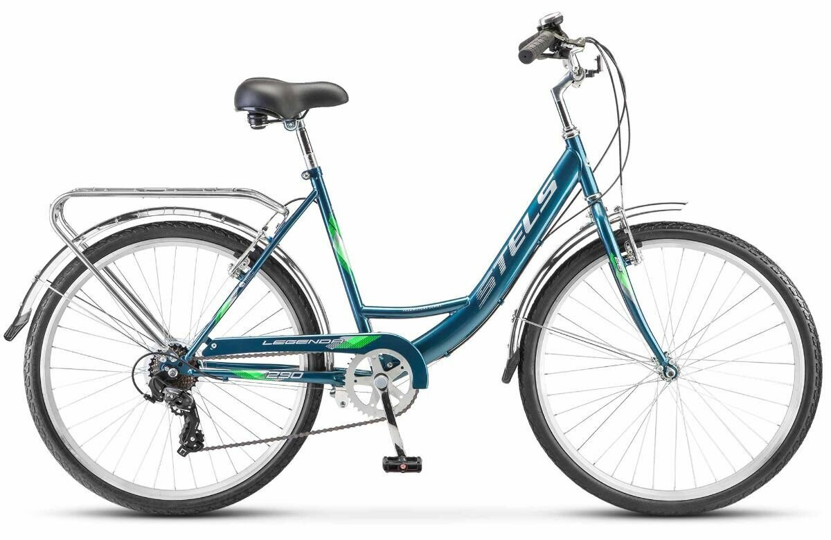 Женский велосипед Stels Legenda 290 Z010 (2025) 19" Морская волна (172-180 см)