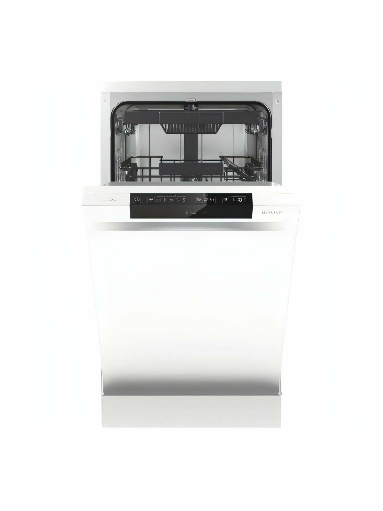 Посудомоечная машина Gorenje GS541D10W, узкая, 11 комплектов, электронное управление, A+++