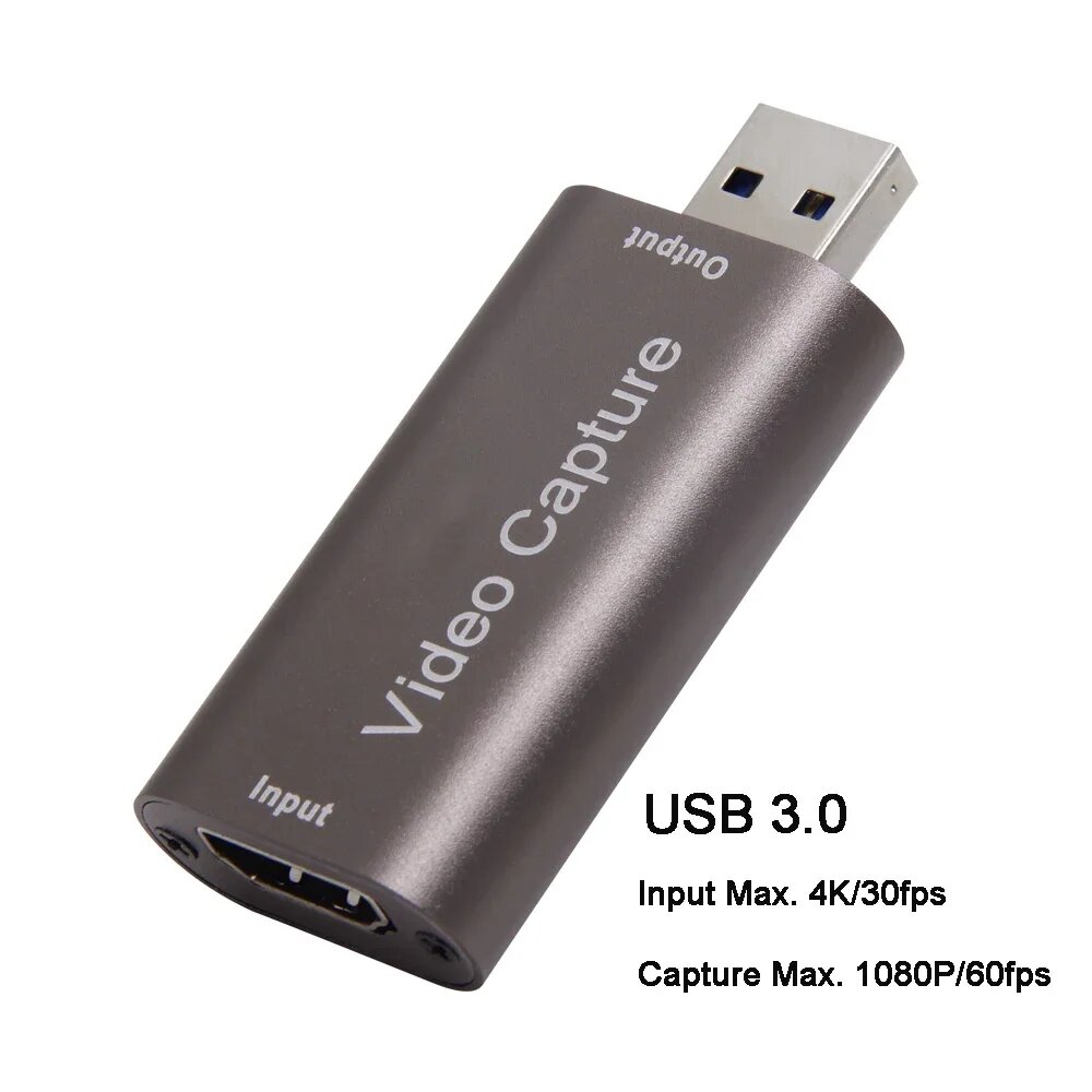 Видеозахват USB 3.0 4K/1080P, Coffee