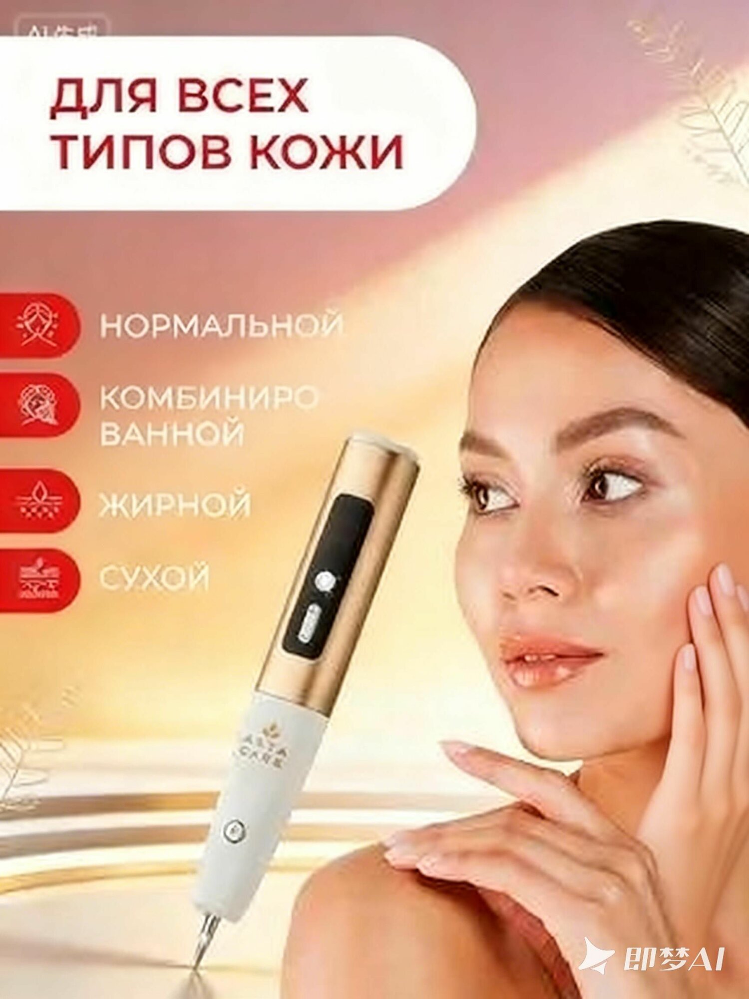 Лазерная ручка (коагулятор) Alazza для удаления папиллом, бородавок, тату / Косметический аппарат для удаления папиллом и бородавок