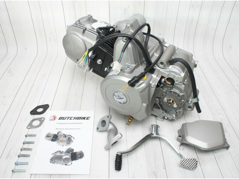 PitBikeClub Двигатель для квадроцикла 154FMI 110см3, электростартер (1 пер + реверс)