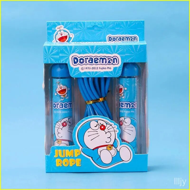 Детская скакалка с милым мультяшным дизайном, длина 2,5 метра, регулируемая спортивная веревка для фитнеса и тренировок, подходит для школьников и взрослых,