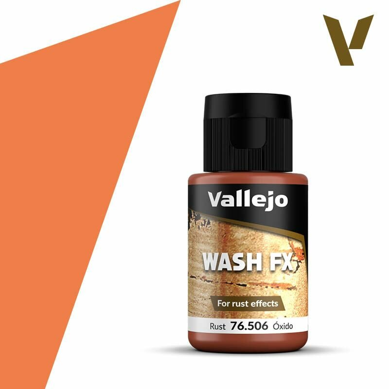 Краска Vallejo серии Model Wash - Rust Wash, проливка (35 мл)