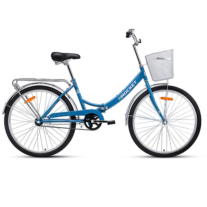 Велосипед 26" Rocket City Fold 26, цвет бирюзовый, размер 19"