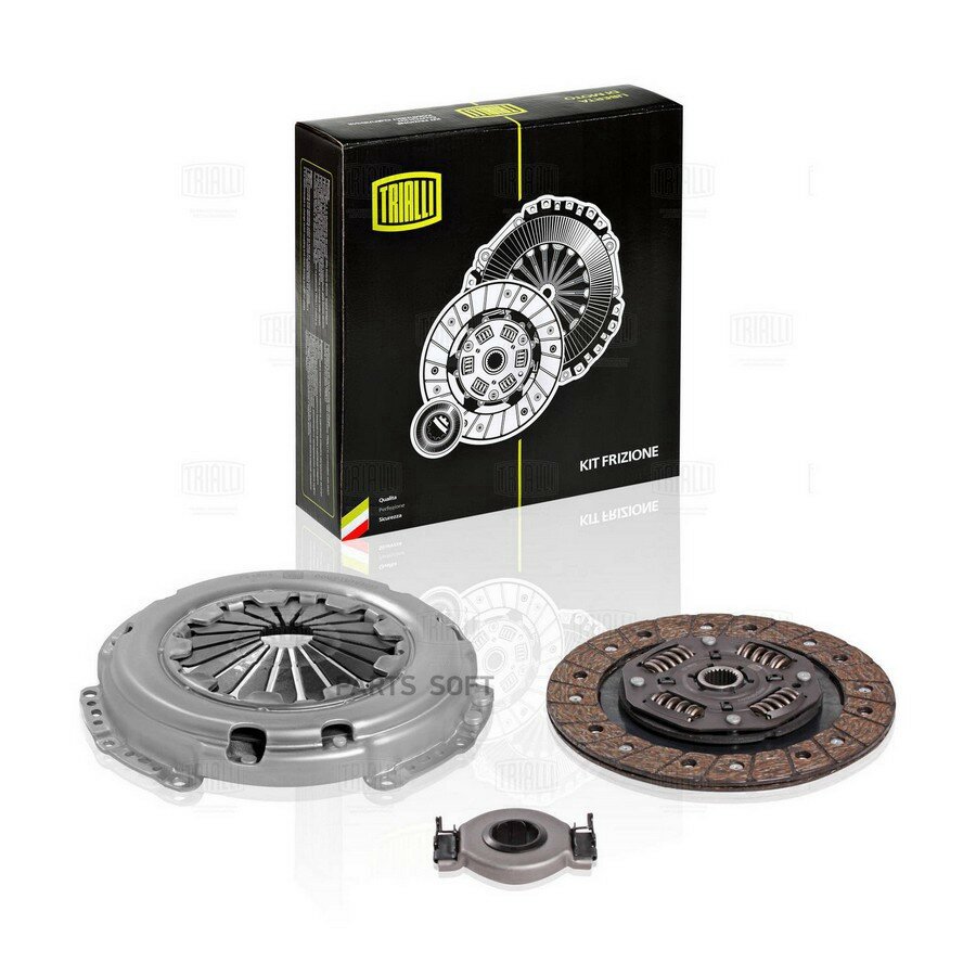 TRIALLI FR-1803 Сцепление в сборе для а/м VW Golf (91-) 1.6i/ Polo III (94-) 1.4i/1.6i (КПП CNU) (с мех. муфтой) (FR