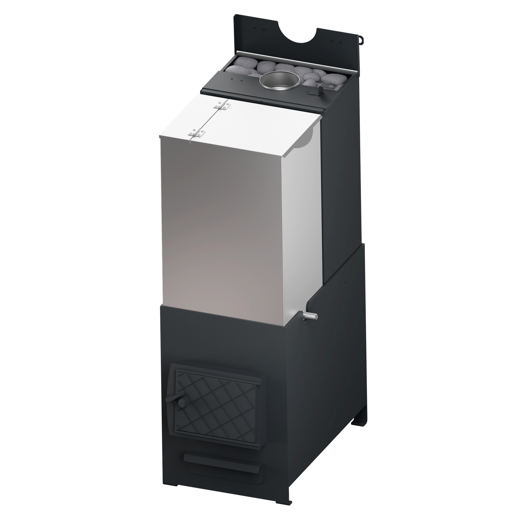 Печь банная Здрава 18 (6мм) КТК ЖарГОУ