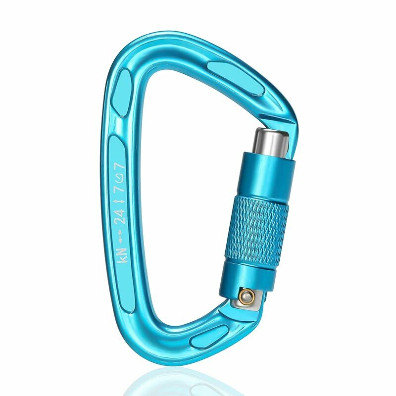 Карабин скалолазный CLIWIZ 24KN, Sky-blue