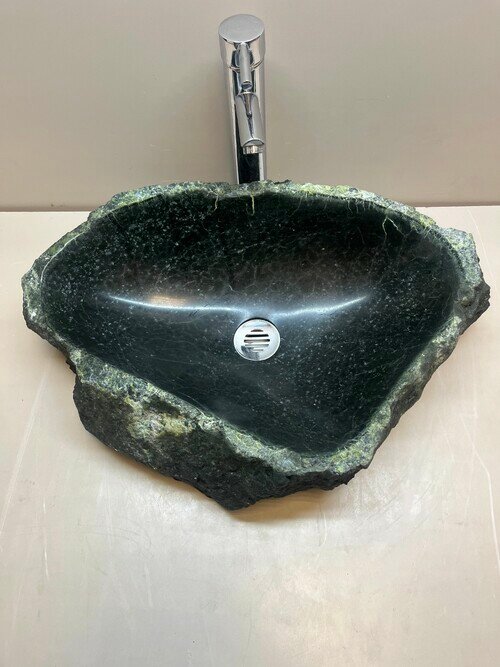 Раковина накладная из камня (60х41х13-16см) RK-021