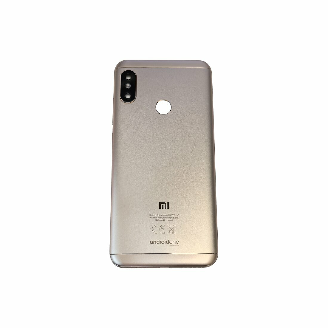 Задняя крышка для Xiaomi Mi A2 Lite золотая