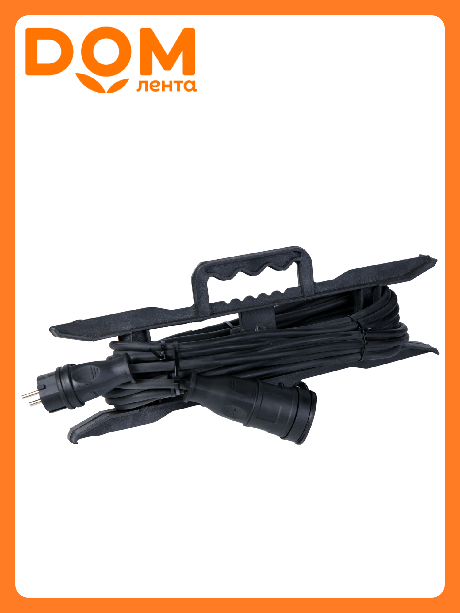 Удлинитель силовой КГ Атлант 1 гнездо 3х1,5 мм² 3500 Вт 10 метров