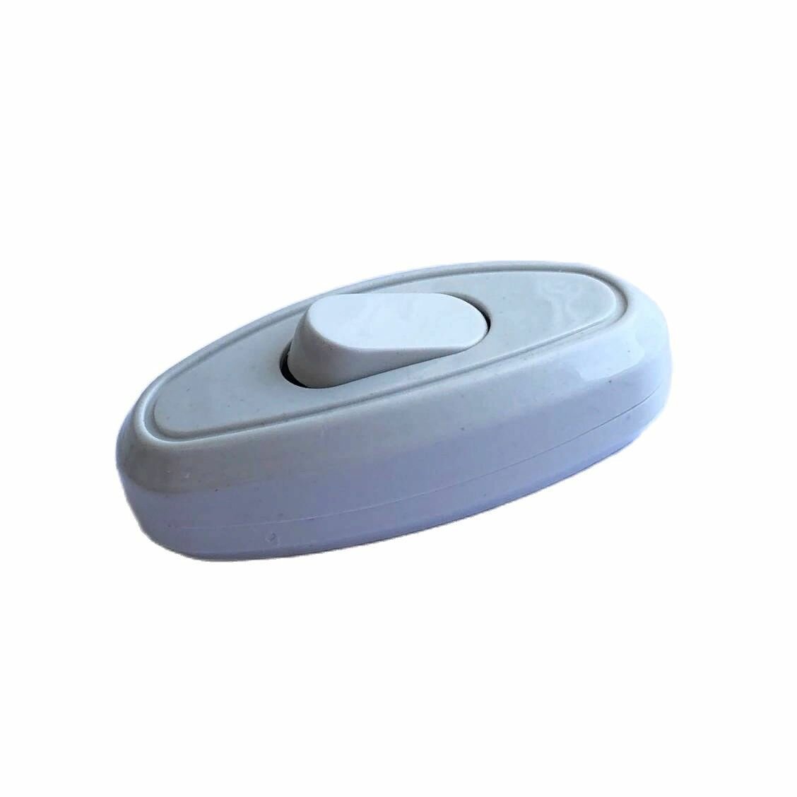 1 шт Переключатель на провод для БРА белый