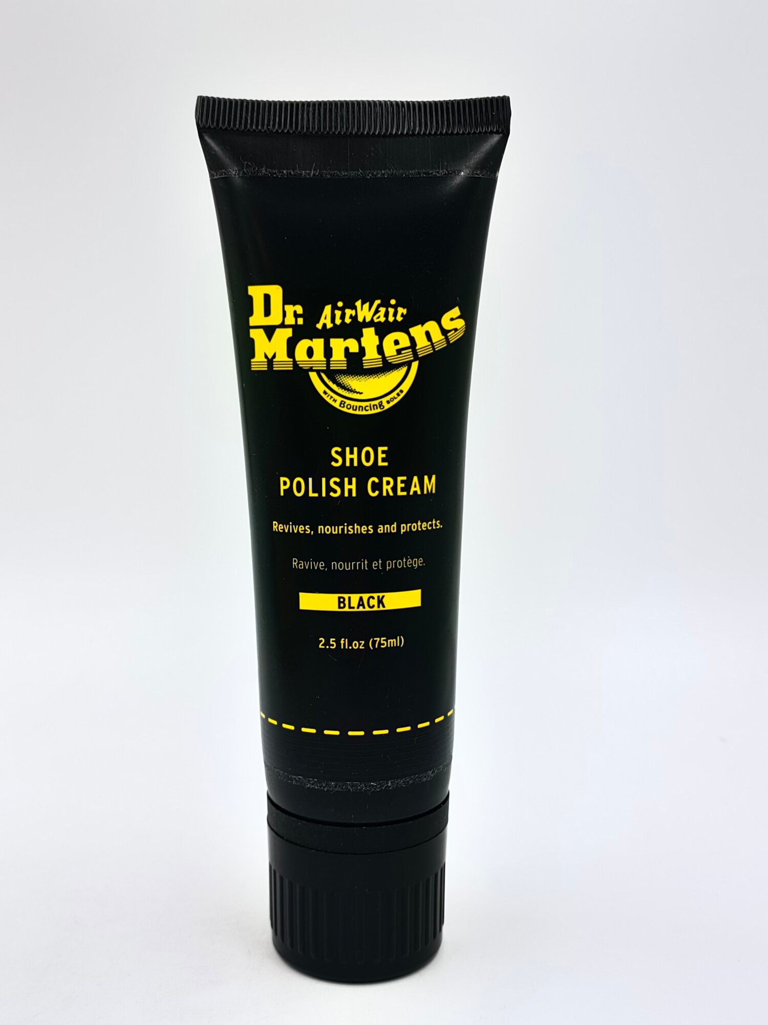 Dr. Martens крем-полироль для обуви черный Shoe Polish Cream, защита и питание 75 мл (Англия)