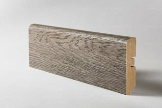 Плинтус МДФ Hannahholz-68 Дуб сухой серый 68403- 23